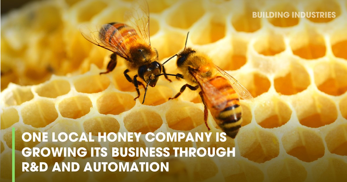 One local honey company is growing its business through R&D and ...