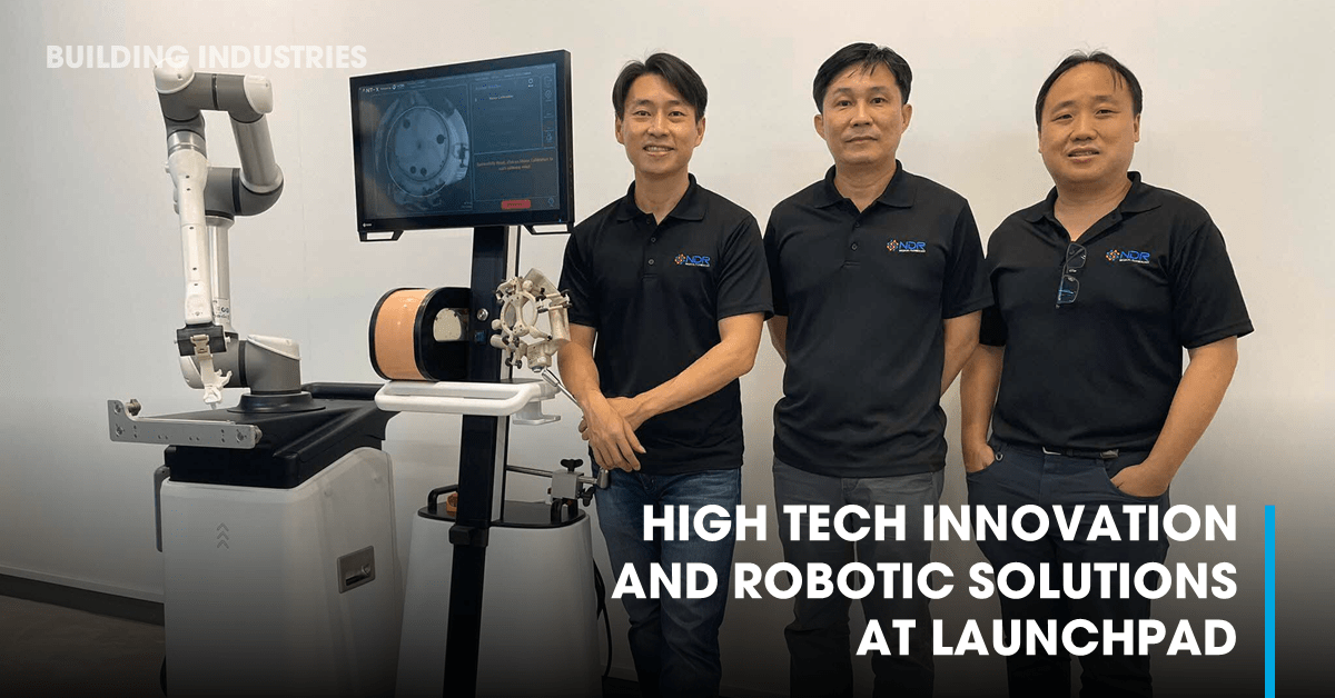 High tech innovation and robotic solutions at LaunchPad | JTC
